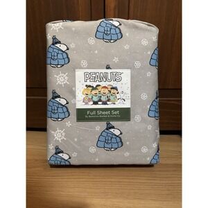 Peanuts | Bedding | Peanuts Snoopy Puffy Coat Full Size Sheet Set ...